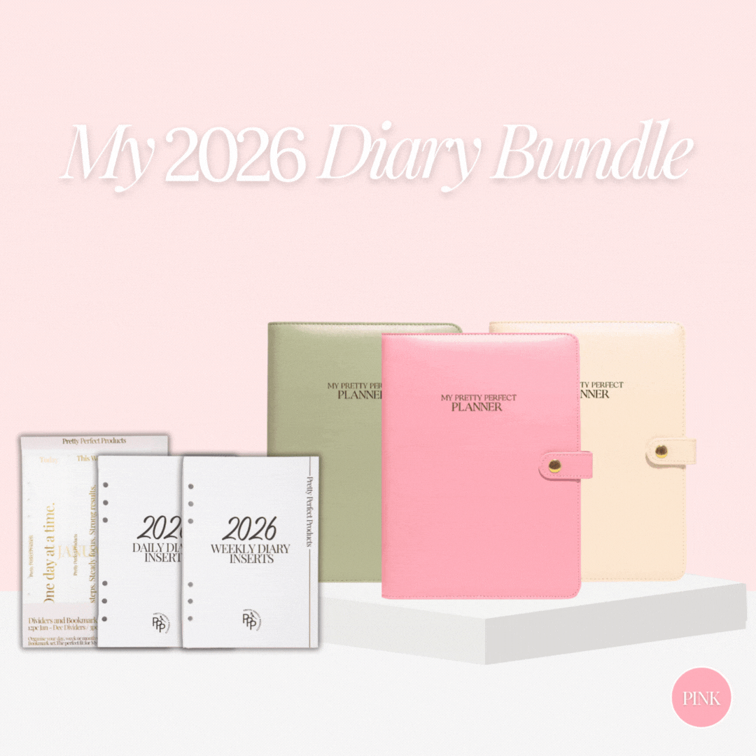 MY 2026 DIARY CUSTOM QUEEN BUNDLE – Pretty Perfect Products