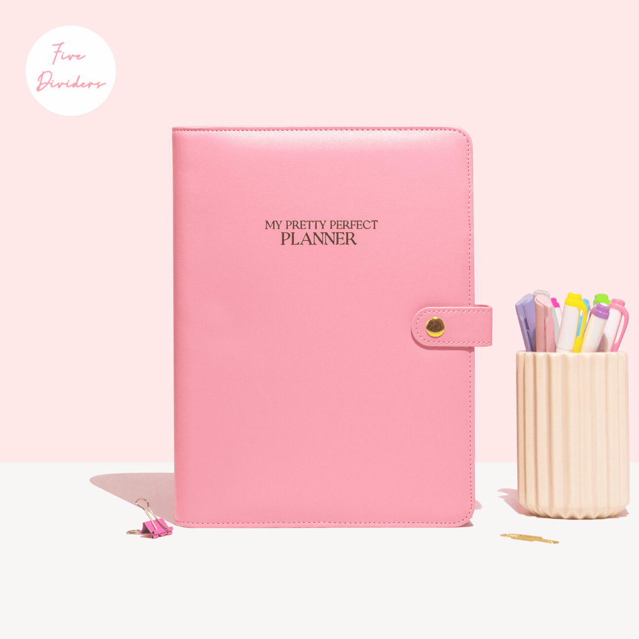 MY PRETTY PERFECT PLANNER - x5 DIVIDERS – Pretty Perfect Products