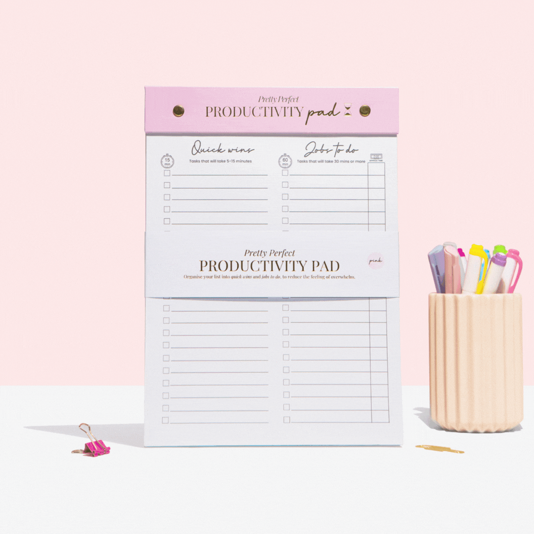 PRODUCTIVITY PAD - A4 – Pretty Perfect Products