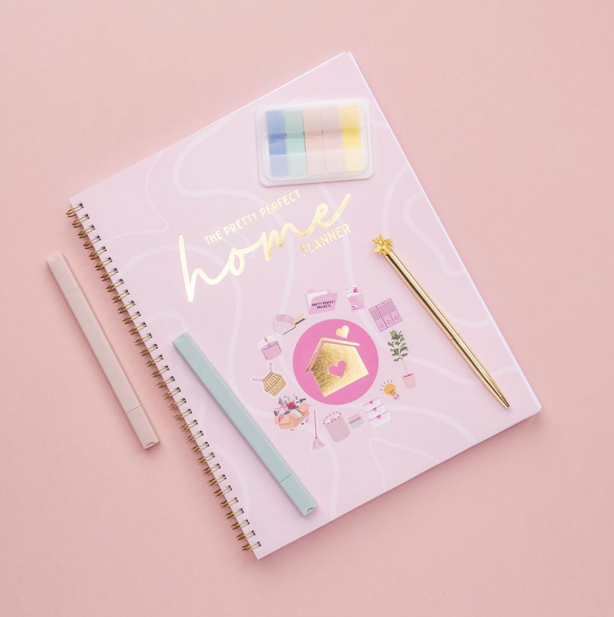 HOME PLANNER - PINK – Pretty Perfect Products