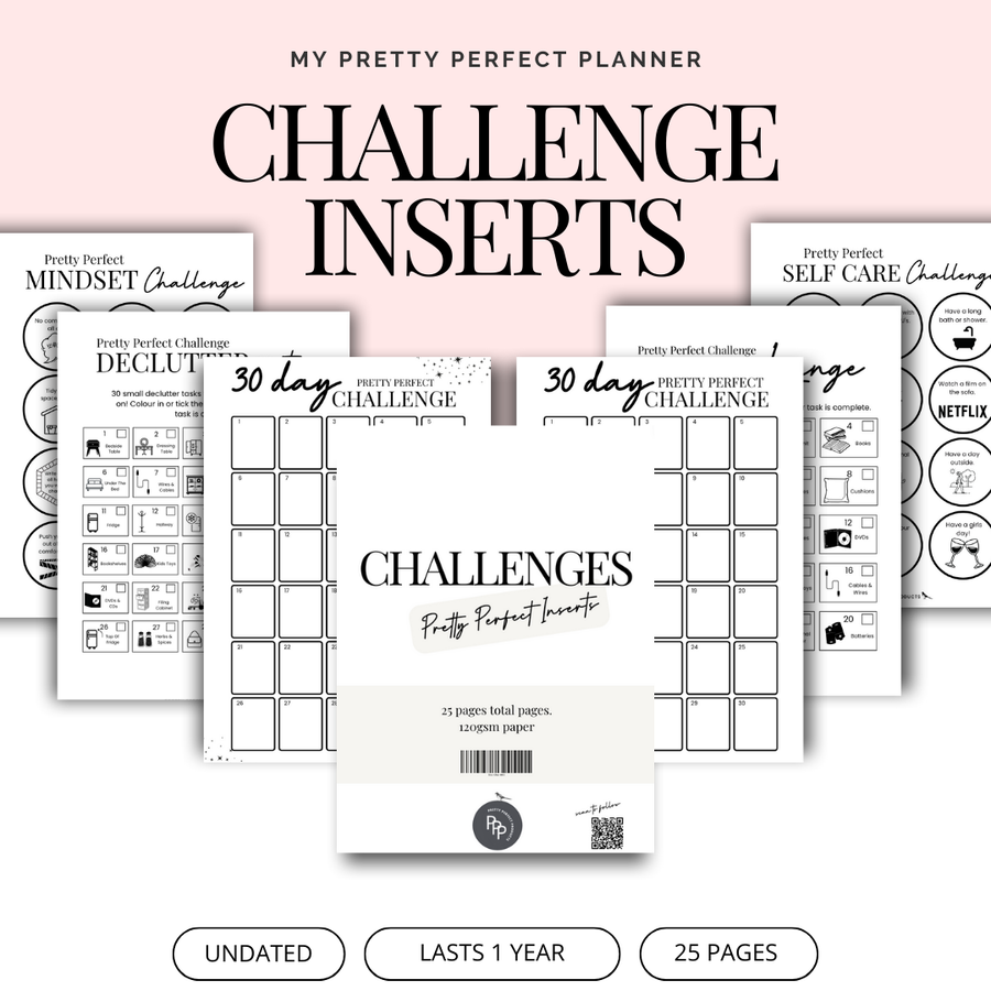 Planner Inserts & Refills for 6 Ring Planners – Pretty Perfect Products